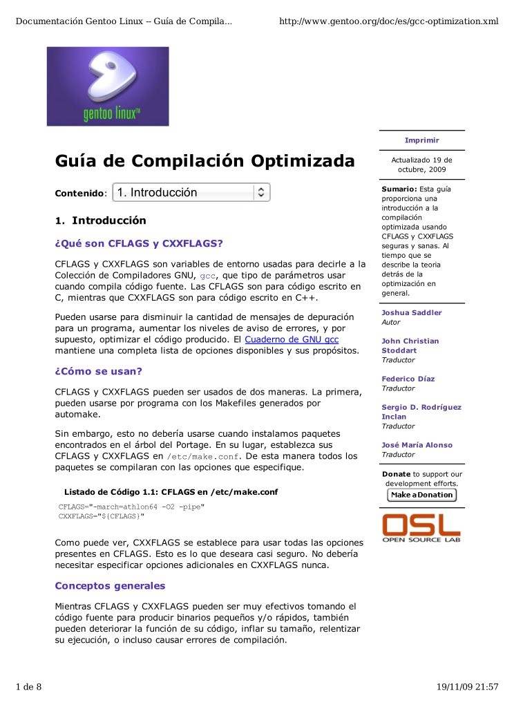PDF de programación - Guia de Compilacion Optimizada de Gentoo